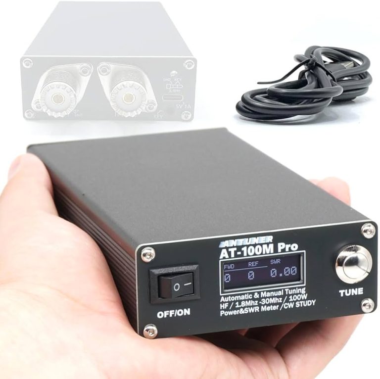 Automatic Antenna Tuner AT-100M Pro for any HF Radio – Network Radios